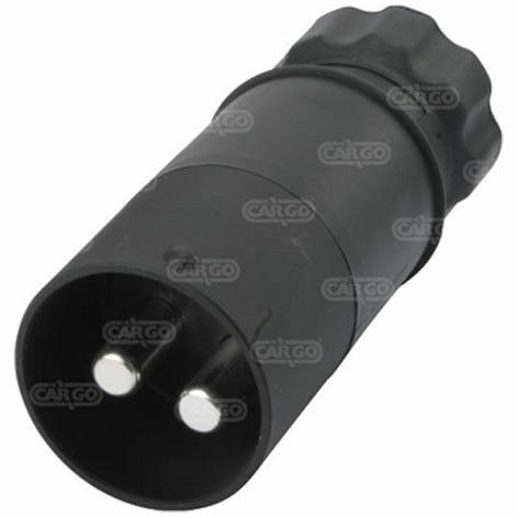 NATO TYPE PLUG ASSEMBLY 24V 200AMP 2 PIN TERMINAL HEAVY DUTY MOD 180198 ...