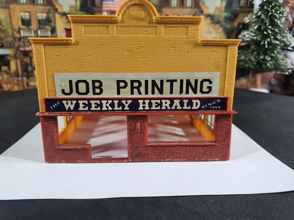 HO Scale Building Printing Station, Warehouse, Factory Substation ...