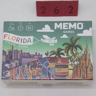 Matching Card Game for Kids & Adults- Florida Memory Flash Cards | eBay