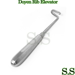 Surgical Elevators Doyen Rib Right 7" Curved Blade 3.2cm UPGRADED ...