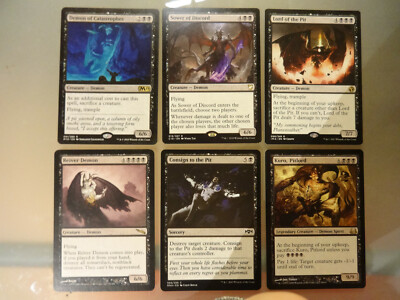 60 Karten Sower of Discord, Demon of Dark Schemes, Reiver Demon, Lord ...
