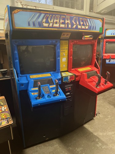 CYBER SLED ARCADE MACHINE by NAMCO (Excellent Condition) *RARE* | eBay
