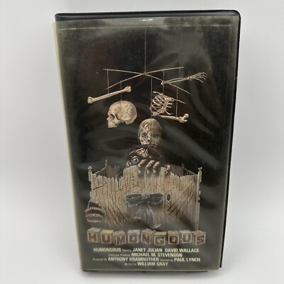 Humongous VHS Clamshell 1982 Embassy Home Ent. Paul Lynch John Wildman ...