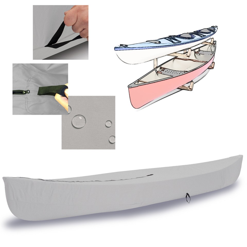 EliteShield Canoe Kayak Cover All WeatherHeavy duty weatherproof 10ft ...