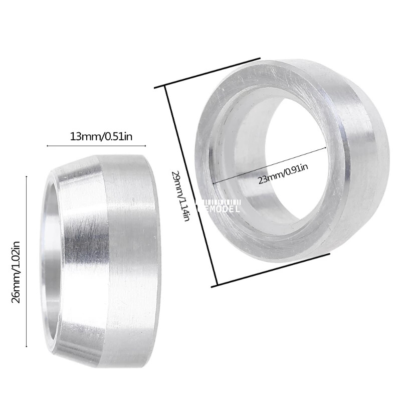 8.26inch 21mm Solid Aluminum 45 RPM Adapter For LINN Sondek LP12 Vinyl ...