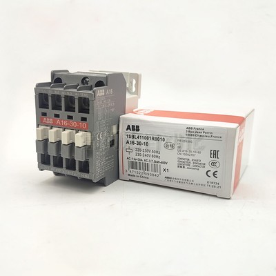 1PCS ABB contactor A16-30-10 Coil Voltage AC220V New | eBay