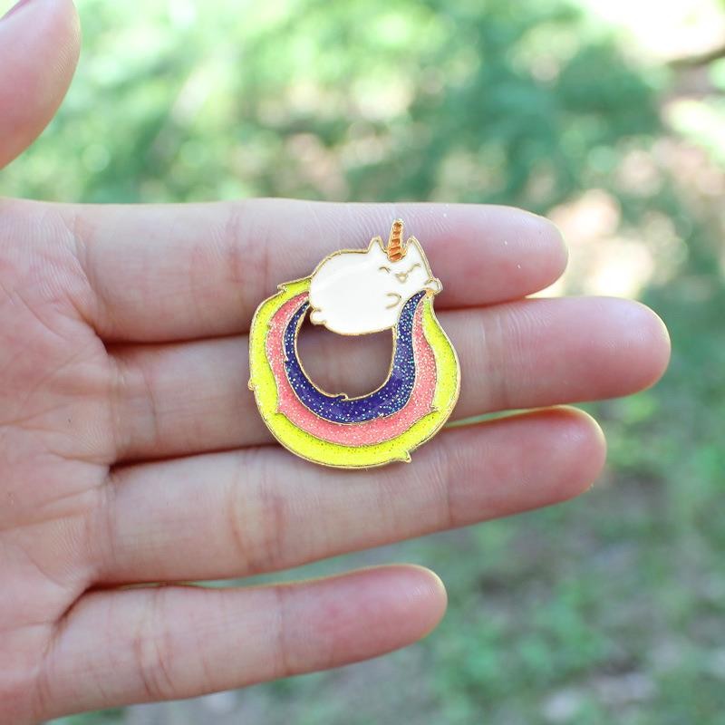 Colorful Balloon Brooch Panda Flying Brooch Smiley Cloud Broochenamel ...