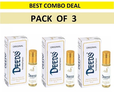 Original deed Soap unisex perfume roll on oil 0.27 OZ - COMBO DEAL PACK ...