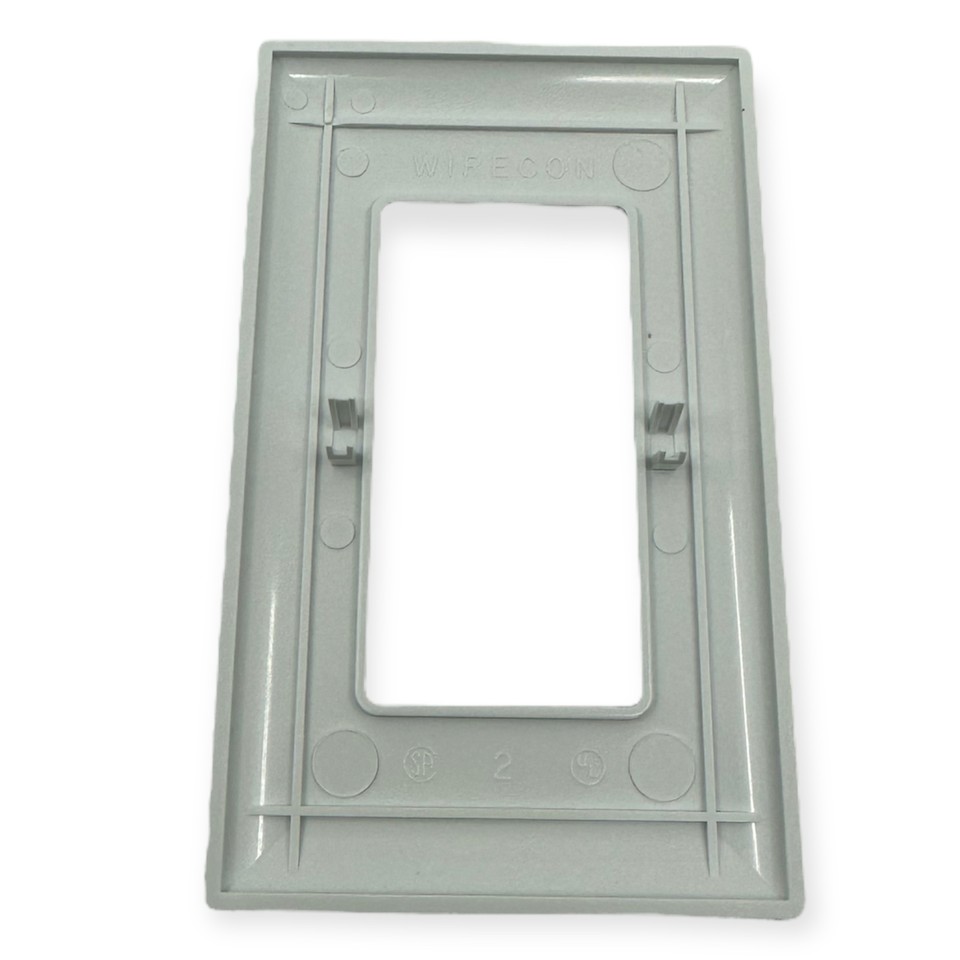 Mobile Home/RV Wirecon White Decorator Single Snap-On Plate | eBay