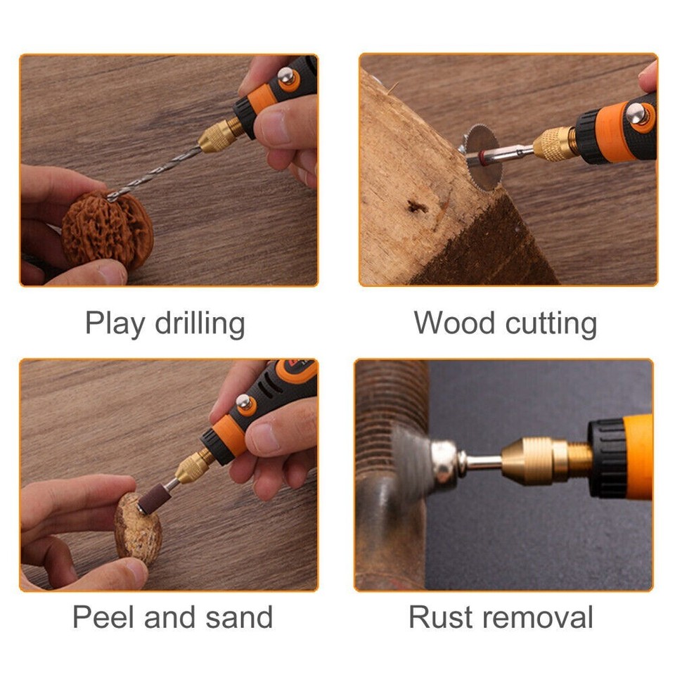 48pcs Abrasive for Dremel Rotary Tool Accessories Grinding Sanding ...