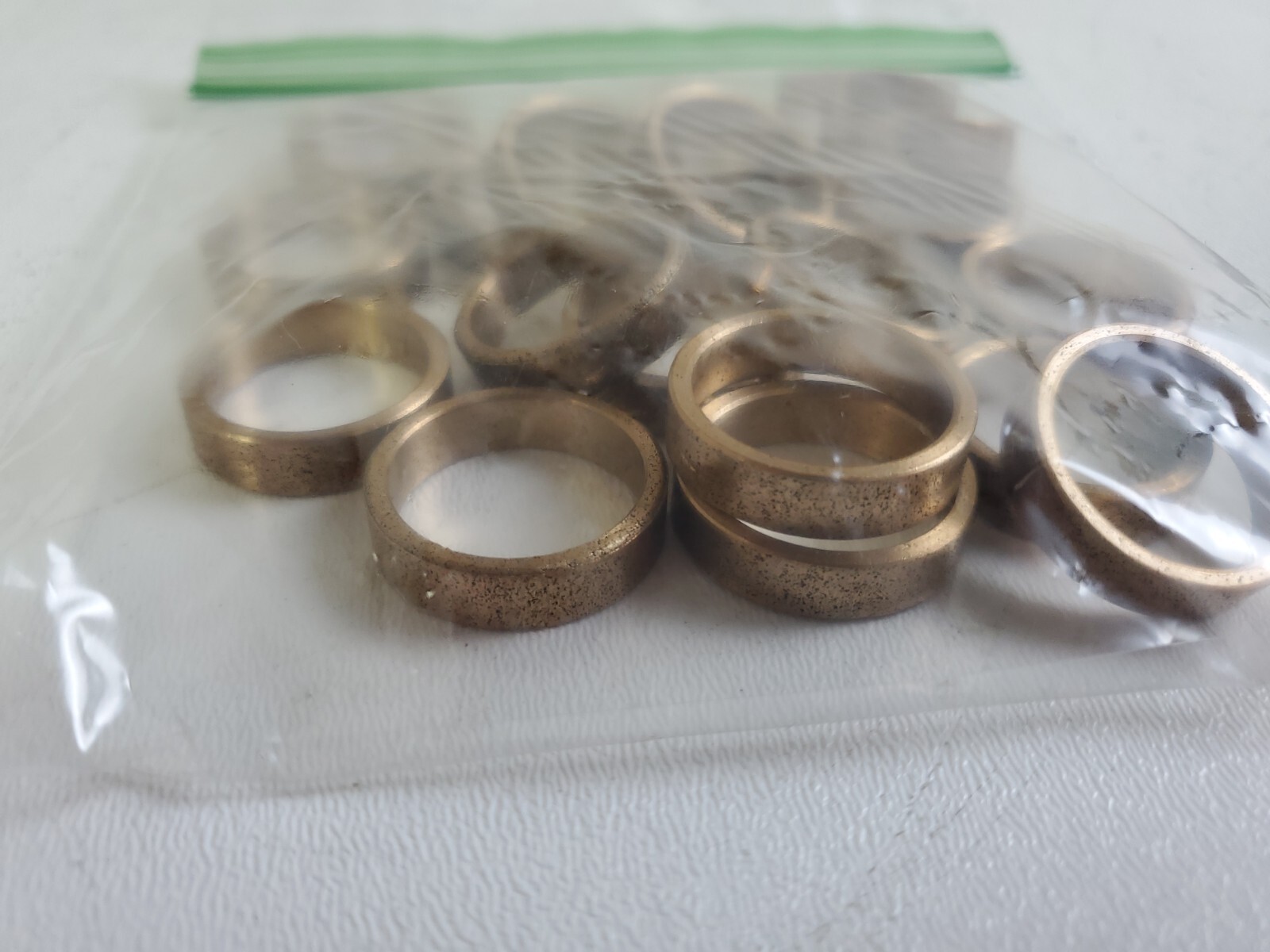 PACK OF 19 OILITE THRUST WASHER 1" OD X 13/16" ID X 1/4" THICK TT1004 ...