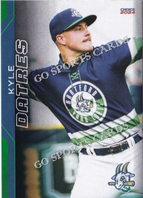 2024 Hartford Yard Goats Kyle Datres RC Rookie Card Rockies Minor ...