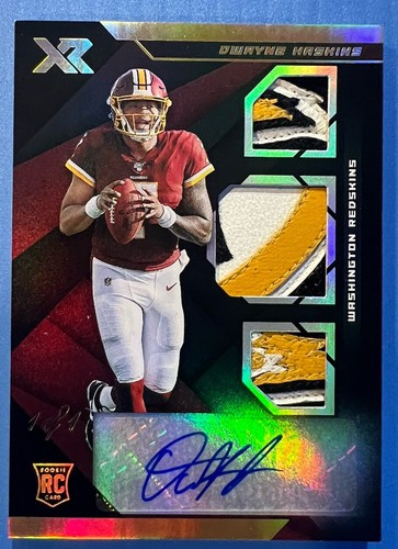 2019 Panini XR Dwayne Haskins Triple Prime Relic Auto 1/1 Ssp Redskins ...