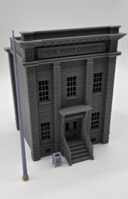 Ho Scale Post Office 1:87 Building | eBay