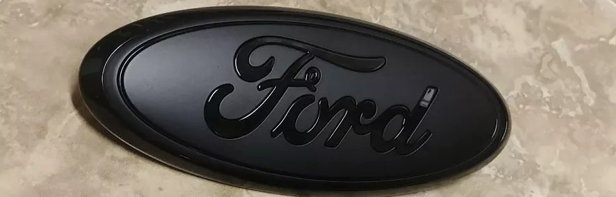 2016-2019 Ford Explorer liftgate emblem only GLOSS/MATTE emblem. 7" | eBay