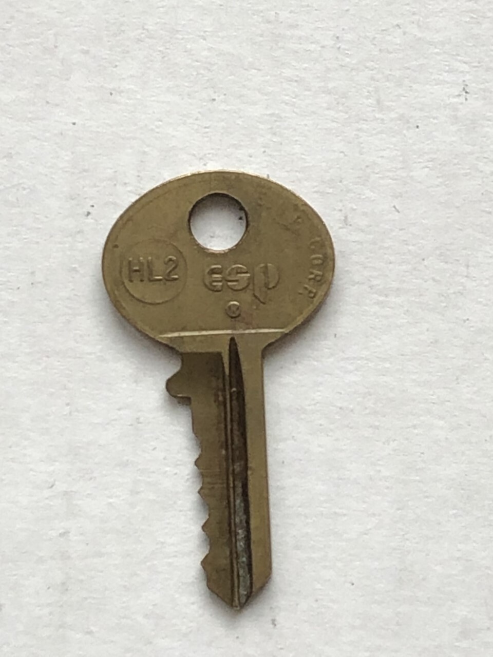 ESP Key (HL2) Code 776 for File Cabinet, Desk Drawer, Lock, etc. | eBay