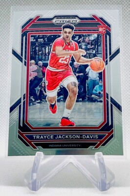 2023-24 Panini Prizm Draft Picks Trayce Jackson-Davis Rookie Card #7 ...