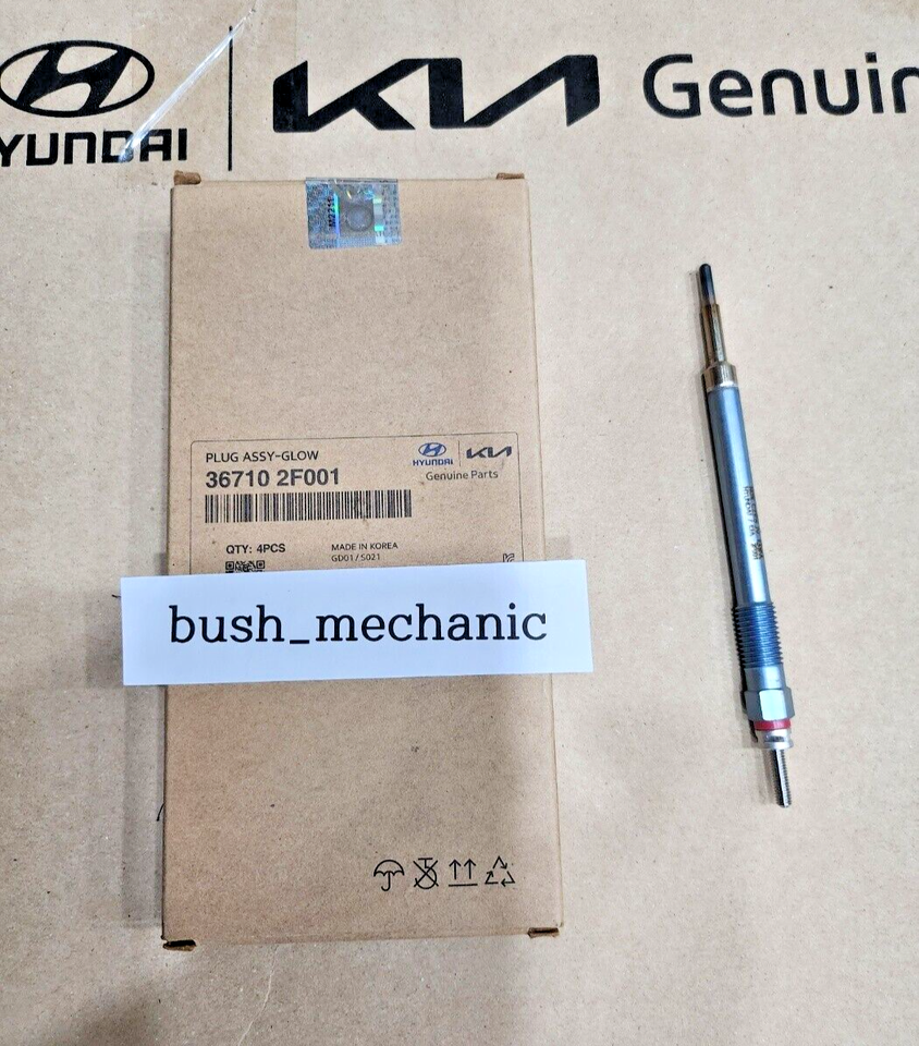 GENUINE OEM Hyundai Kia Glow Plug 367102F001 | eBay