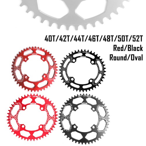 DECKAS MTB Bike Narrow Wide Round Oval Chainring Chain Ring BCD104mm ...