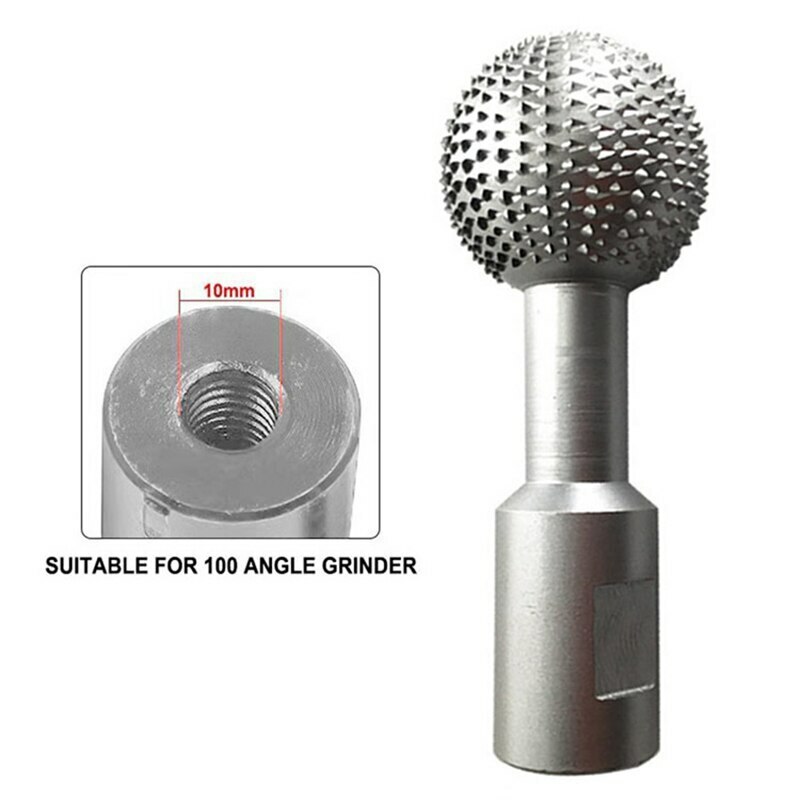 Spherical Wood Groove Carving Knife Angle Grinder Spherical Wood ...