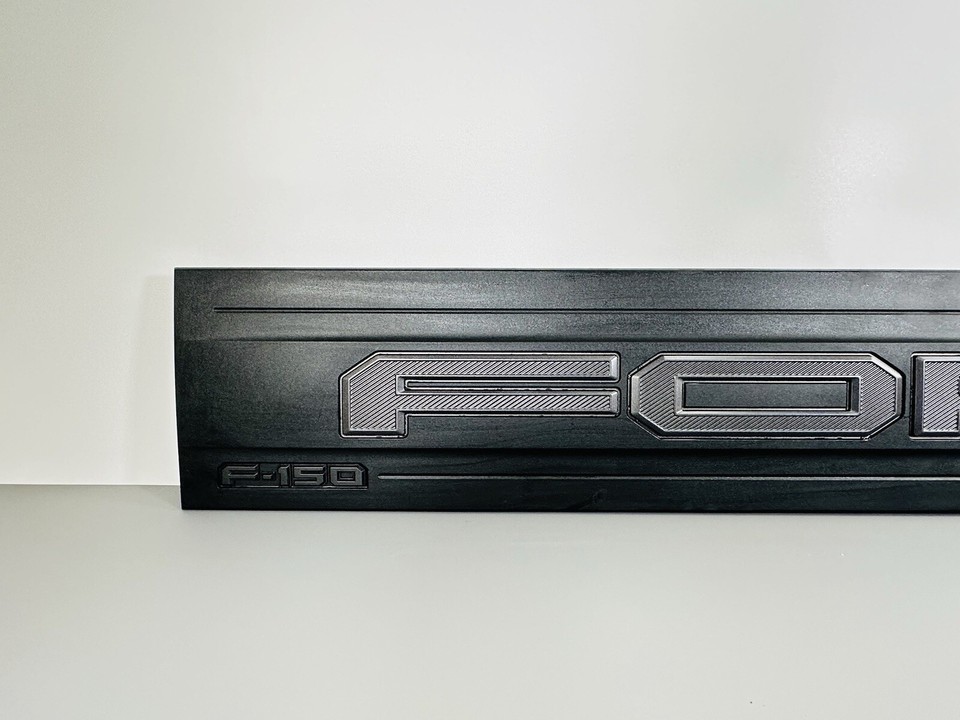 New 2021-2024 Ford F-150 F150 Raptor Rear Applique Tailgate Panel Cover ...