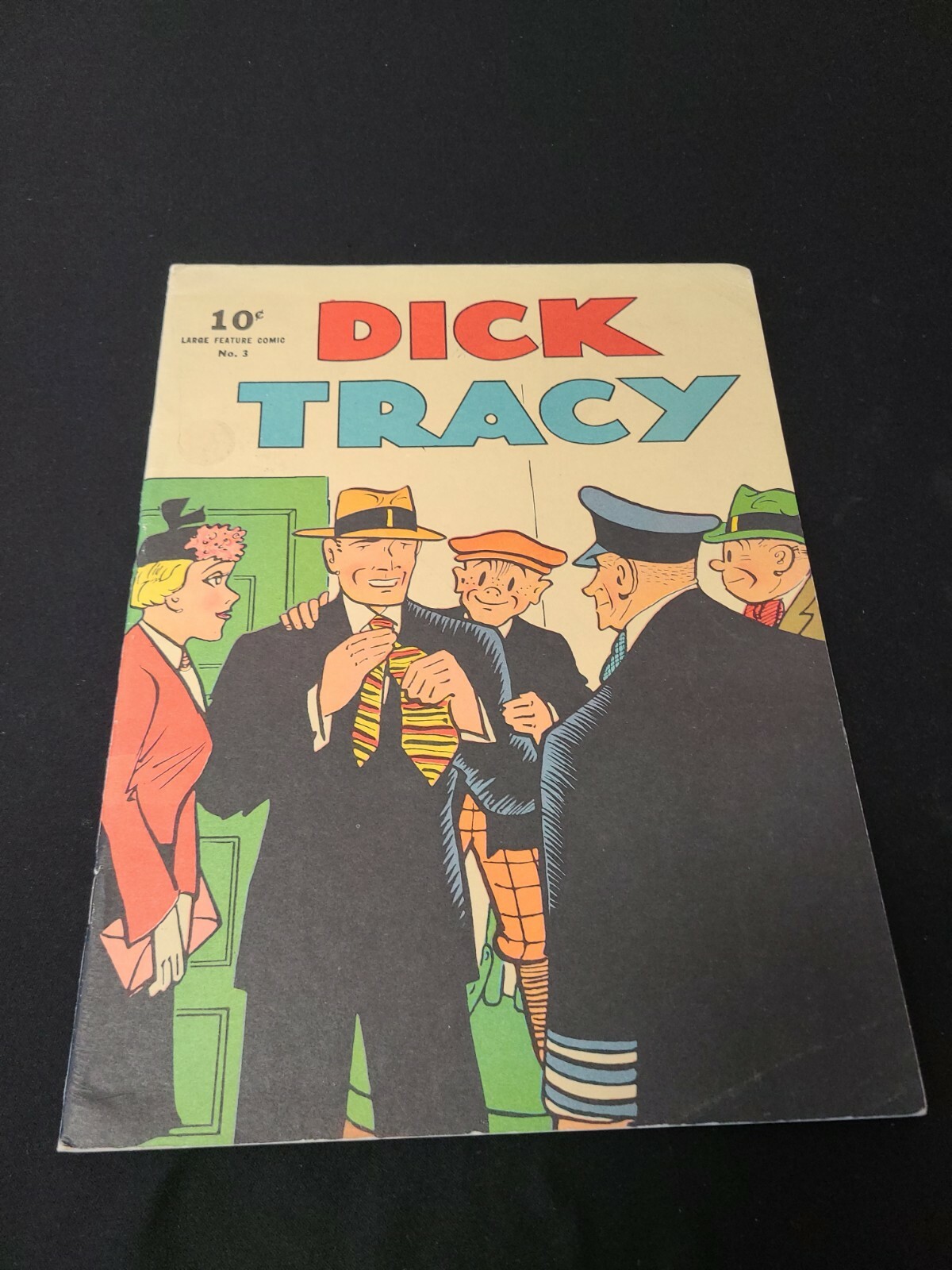 Large Feature Comic No 3 Dick Tracy 1983 Tony Raiola Reprint of 1939 ...