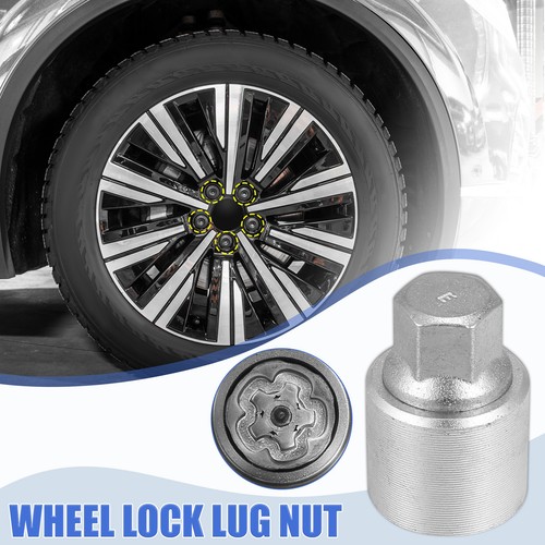 E Wheel Lock Lug Nut Anti Theft Screw Removal Key fit for Audi A4L A5 ...