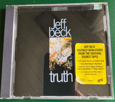 Jeff Beck -"TRUTH" CD- Remastered w/Rod Stewart & Ron Wood 2000 Epic ...