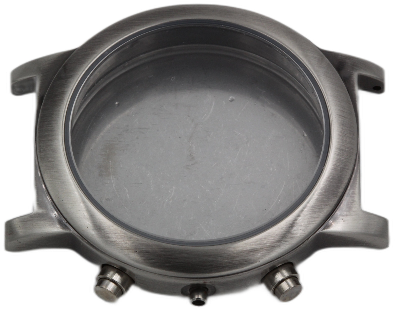 Stainless Steel Watch Case Kit Ø 37 mm for Quartz Movement Miyota OS10 ...