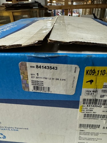 GM 84143543 Alternator For 2014-2021 Tahoe Silverado Sierra Yukon 5.3L ...