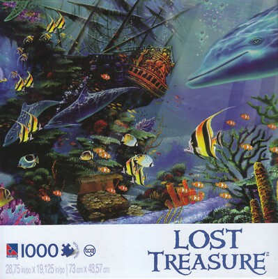Lost Treasure Return to Treasure Island 1000 Piece Puzzle - John ...