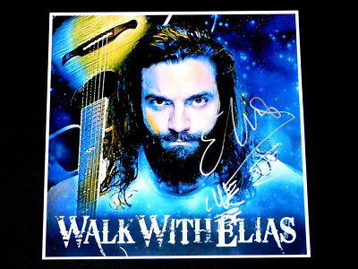 ELIAS SIGNED RAW WWE NXT WALK WITH ELIAS 12X12 ALBUM COVER PHOTO!!! | eBay