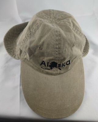 Alaska Cap Hat With Flap Neck Tan Unisex | eBay