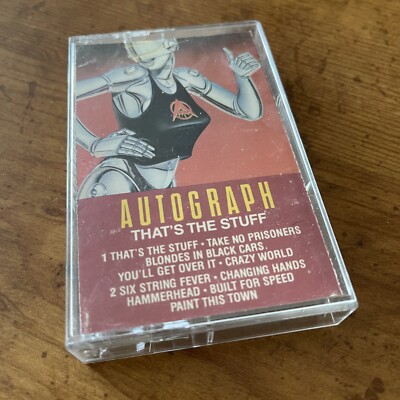 That's the Stuff by Autograph (Cassette, 1985) VG+ Condition ...