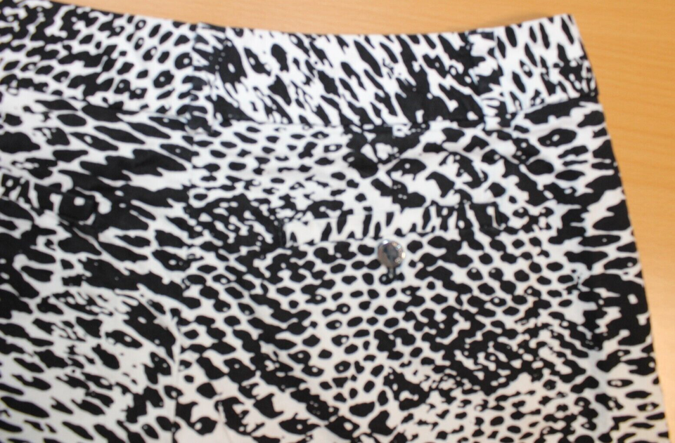 Women Calvin Klein Stretch Snake Skin Pattern High Rise Shorts Sz 10 ...