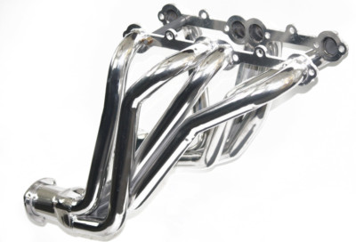 67-72 Chevy/GMC C10 SBC Truck 1-5/8" Long Tube Ceramic Coated Headers ...