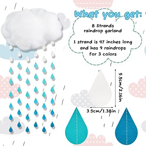 14 Pcs Artificial Cloud Props Cloud Ceiling Decor Clouds for Decoration ...