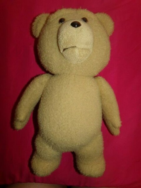 2012 Ted Movie Rated R Electronic Talking Teddy Bear Mark Wahlberg 12 ...
