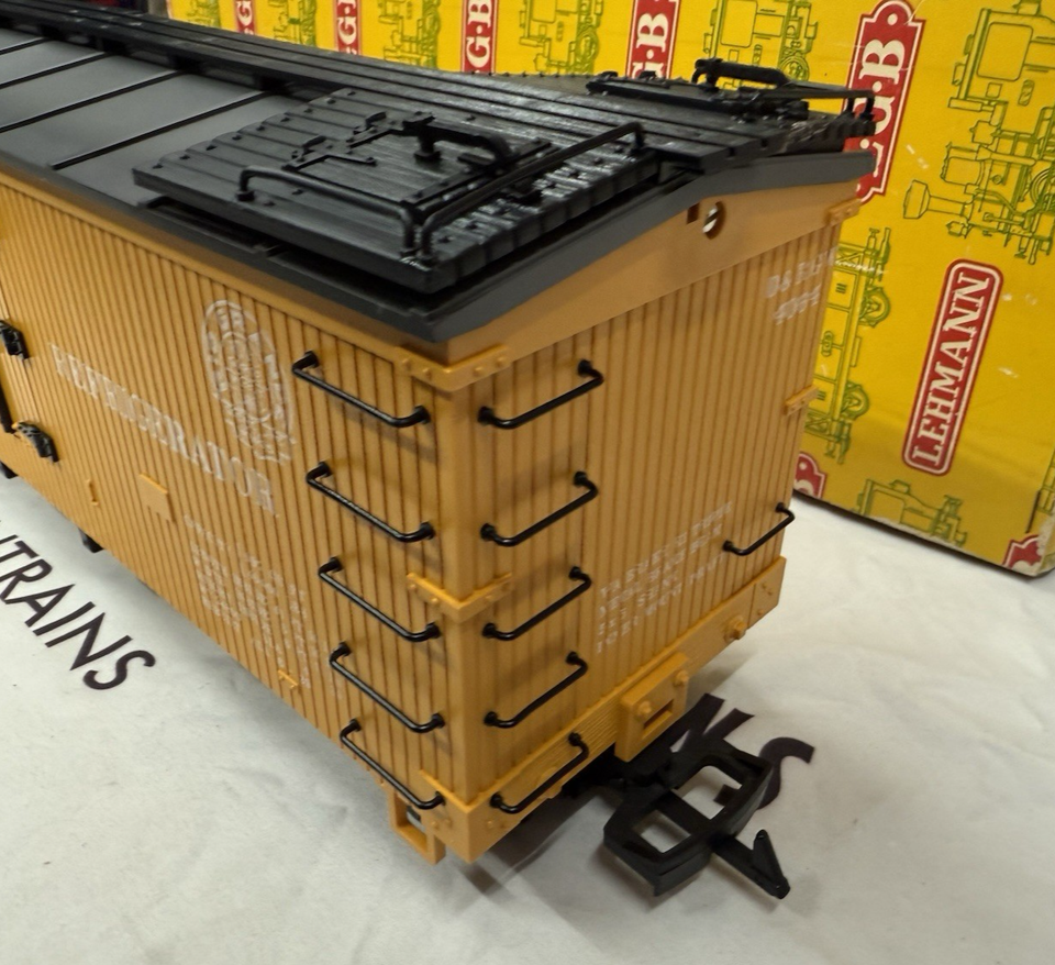 LGB G Scale 4064 Refrigerator Car D & RGW #4064 Early Year LN/BOX | eBay