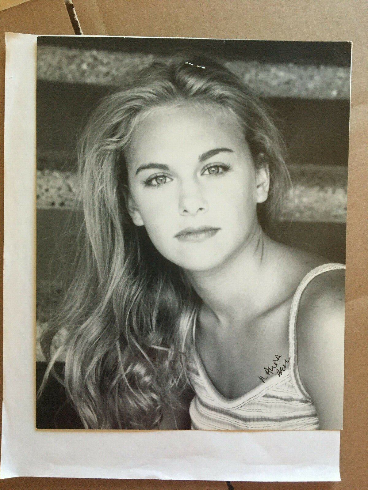 Laura Bell Bundy #1 original vintage talent agency headshot photo with ...