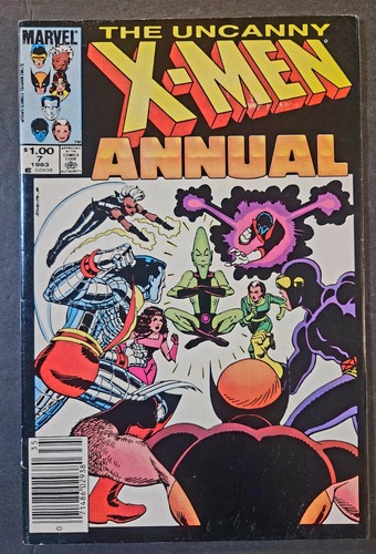UNCANNY X-MEN ANNUAL #7 MARVEL 1983 CHRIS CLAREMONT AVENGERS TIE-IN VF ...
