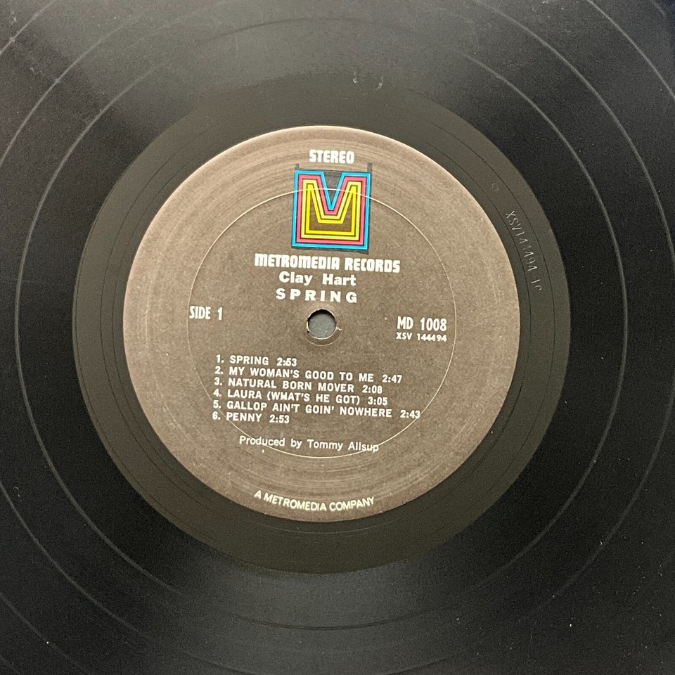 Clay Hart, Spring, Vinyl LP, VG+ | eBay