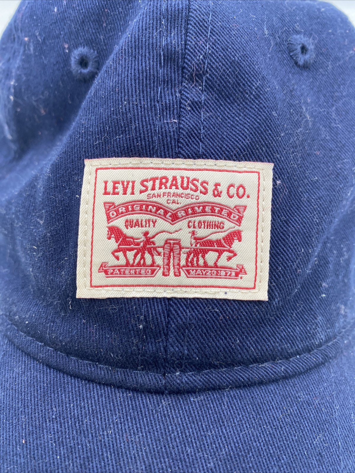 Levi's Men's Patch Two Horse Logo Snapback Baseball C… - Gem
