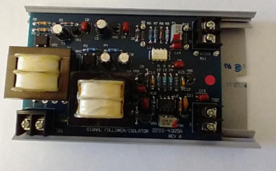 Process Signal 2200-2070 Rev F PC Board, PN 2200-4065A Signal Follower ...