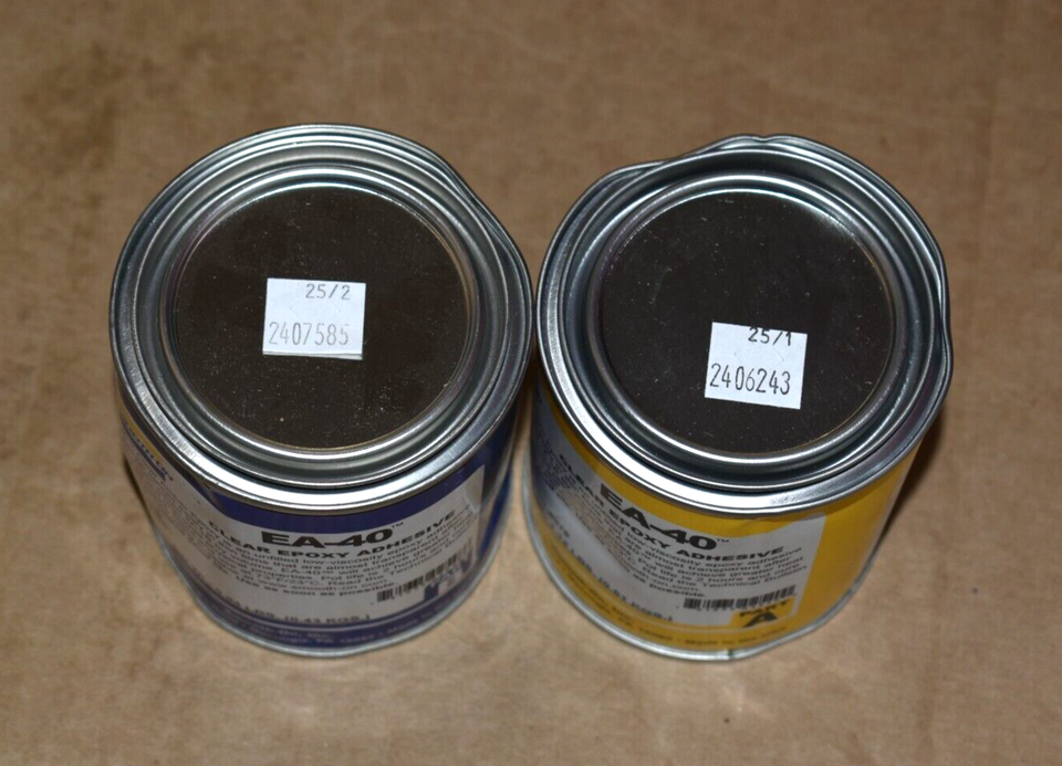 Smooth-On EA-40 Epoxy - Pint Kit - 1 Pint Yellow and 1 Pint Blue | eBay