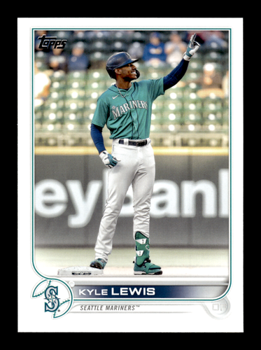 2022 Topps # 206 Kyle Lewis Card Seattle Mariners | eBay
