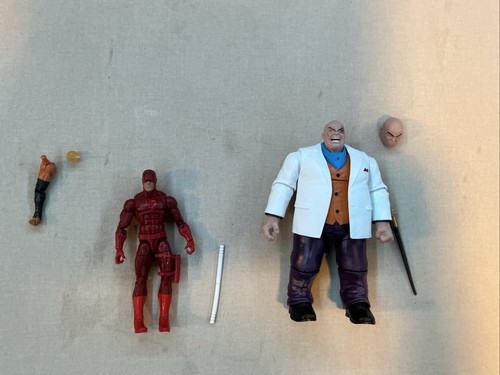 Marvel Legends Daredevil (Hobgoblin Wave) And Kingpin (Retro Card) | eBay