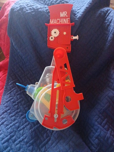 Vintage 1977 Ideal Mr Machine Whistling Walking Robot W Key WORKS LN ...