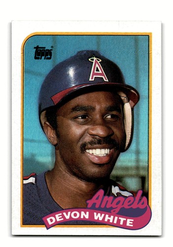 Devon White 1989 Topps #602 California Angels Mint | eBay