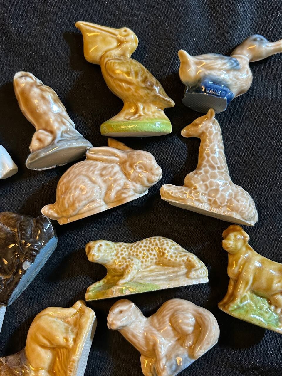 Rare Set Of 13 Assorted Wade Whimsies WILD and Home Animals ZOO BUNDLE ...
